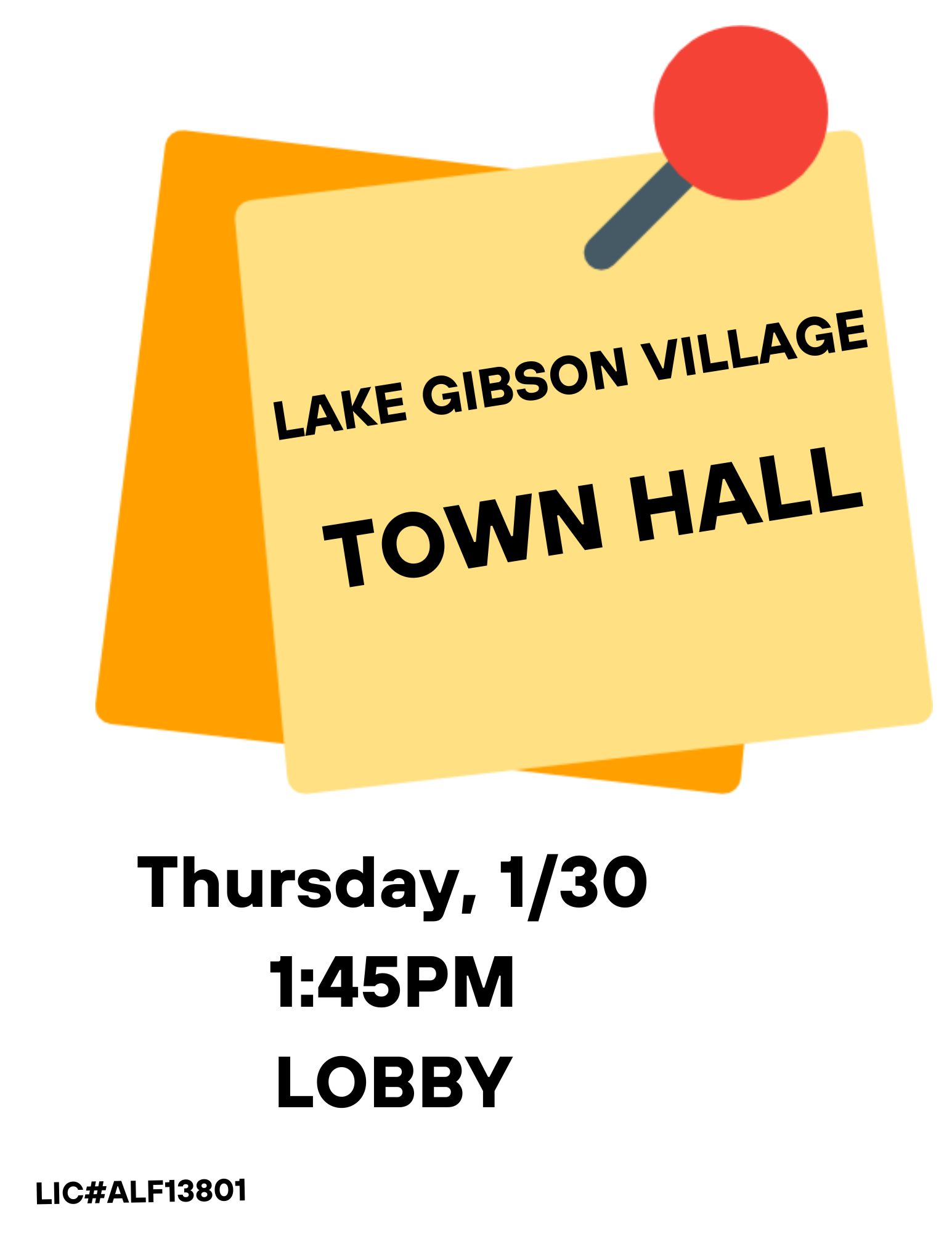 Town Hall - Lake Gibson Village