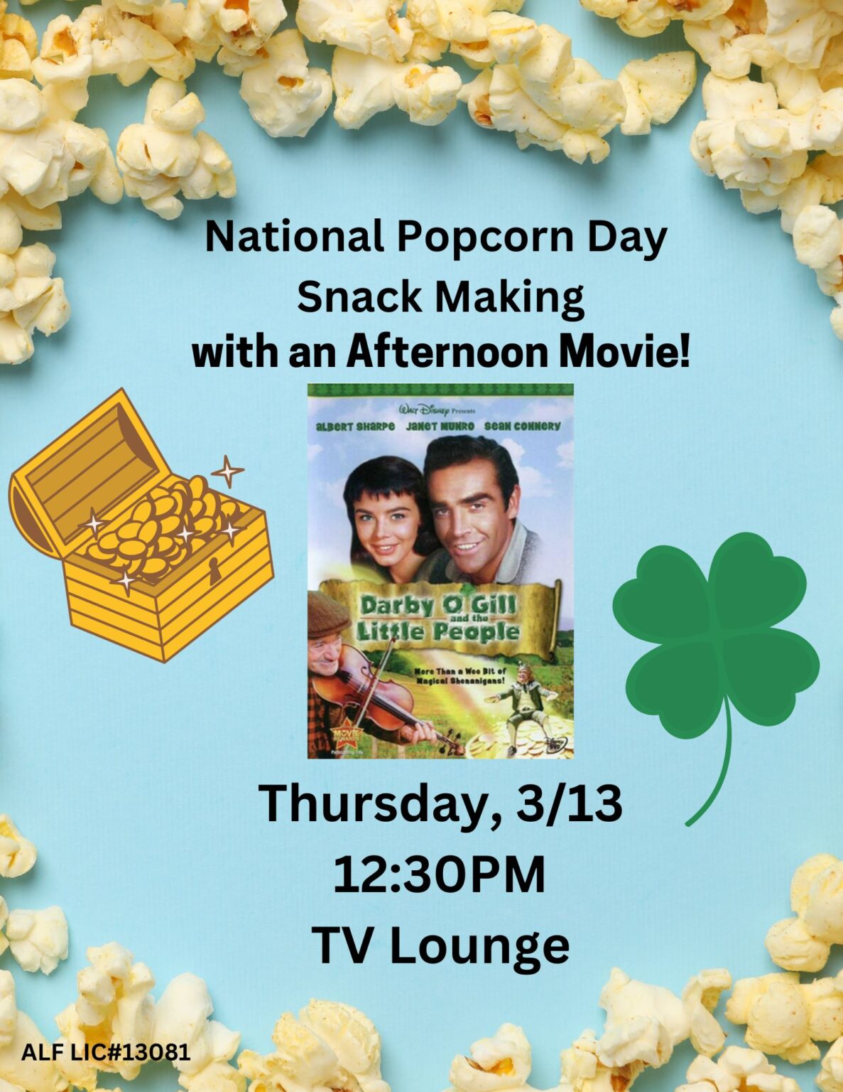 National Popcorn Day Movie Matinee - Lake Gibson Village