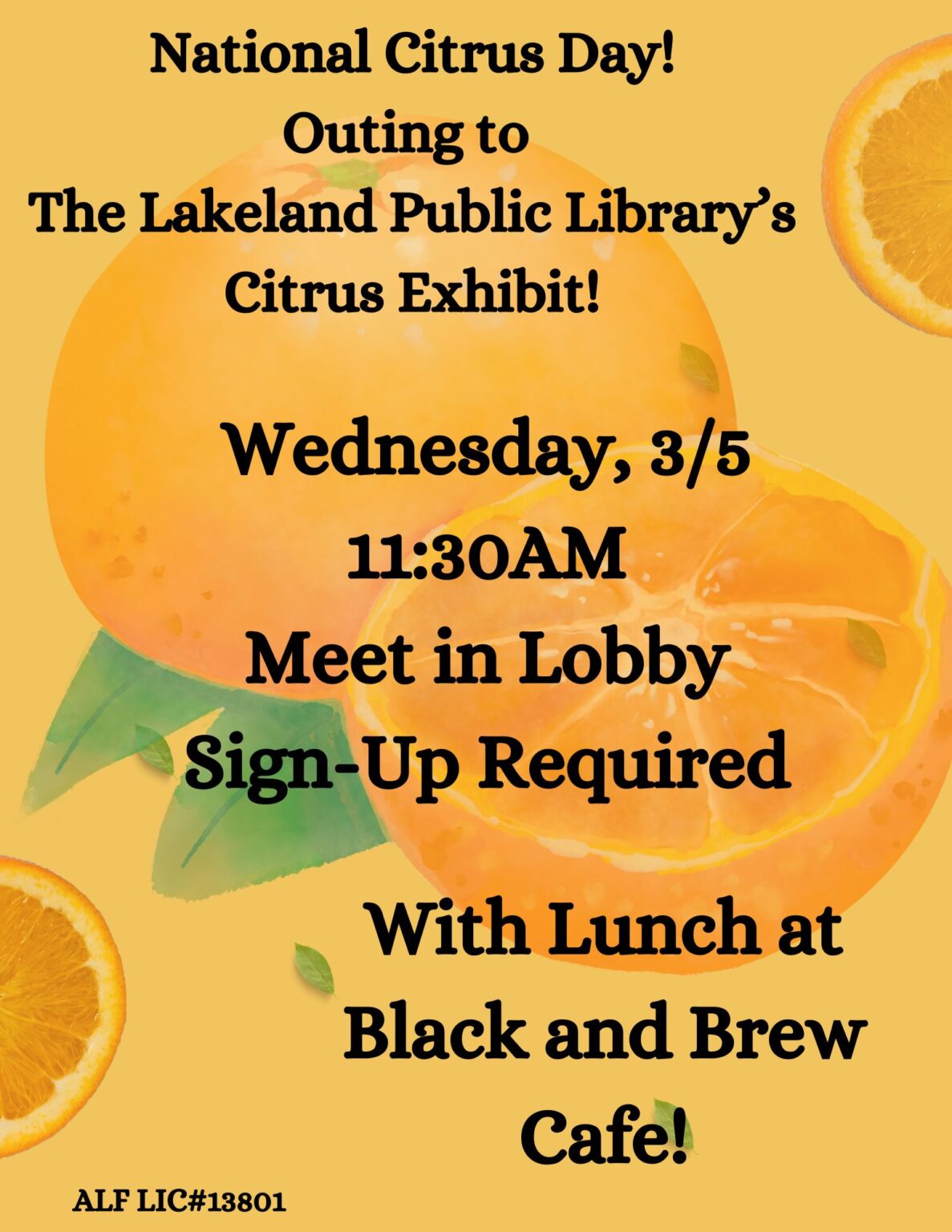 National Citrus Library Trip! - Lake Gibson Village