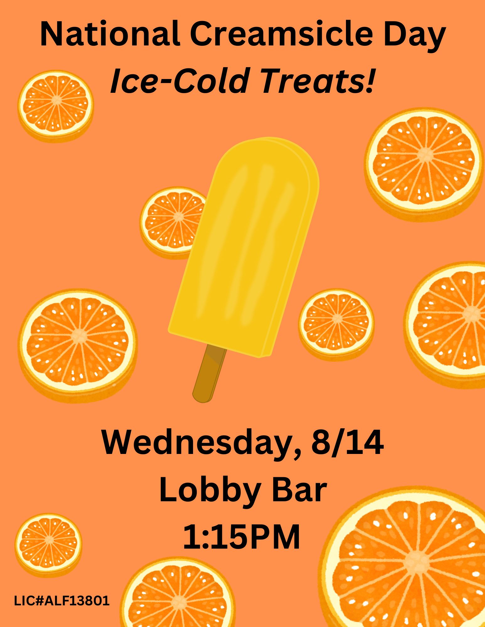 National Creamsicle Day Treats! - Lake Gibson Village
