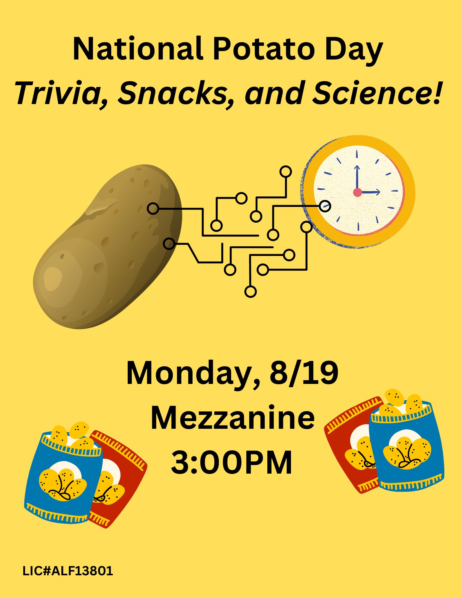 National Potato Day Trivia and Science - Lake Gibson Village