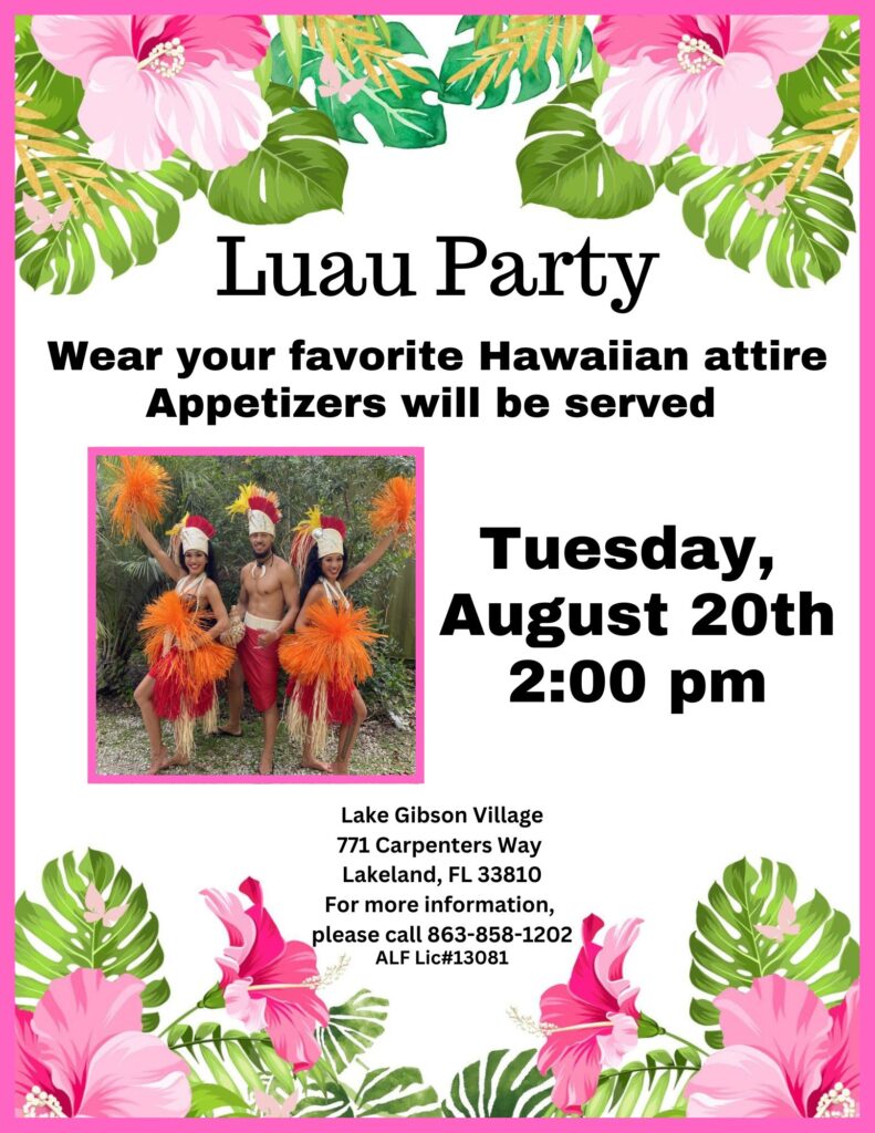 Luau Celebration with Lanakila's - Lake Gibson Village
