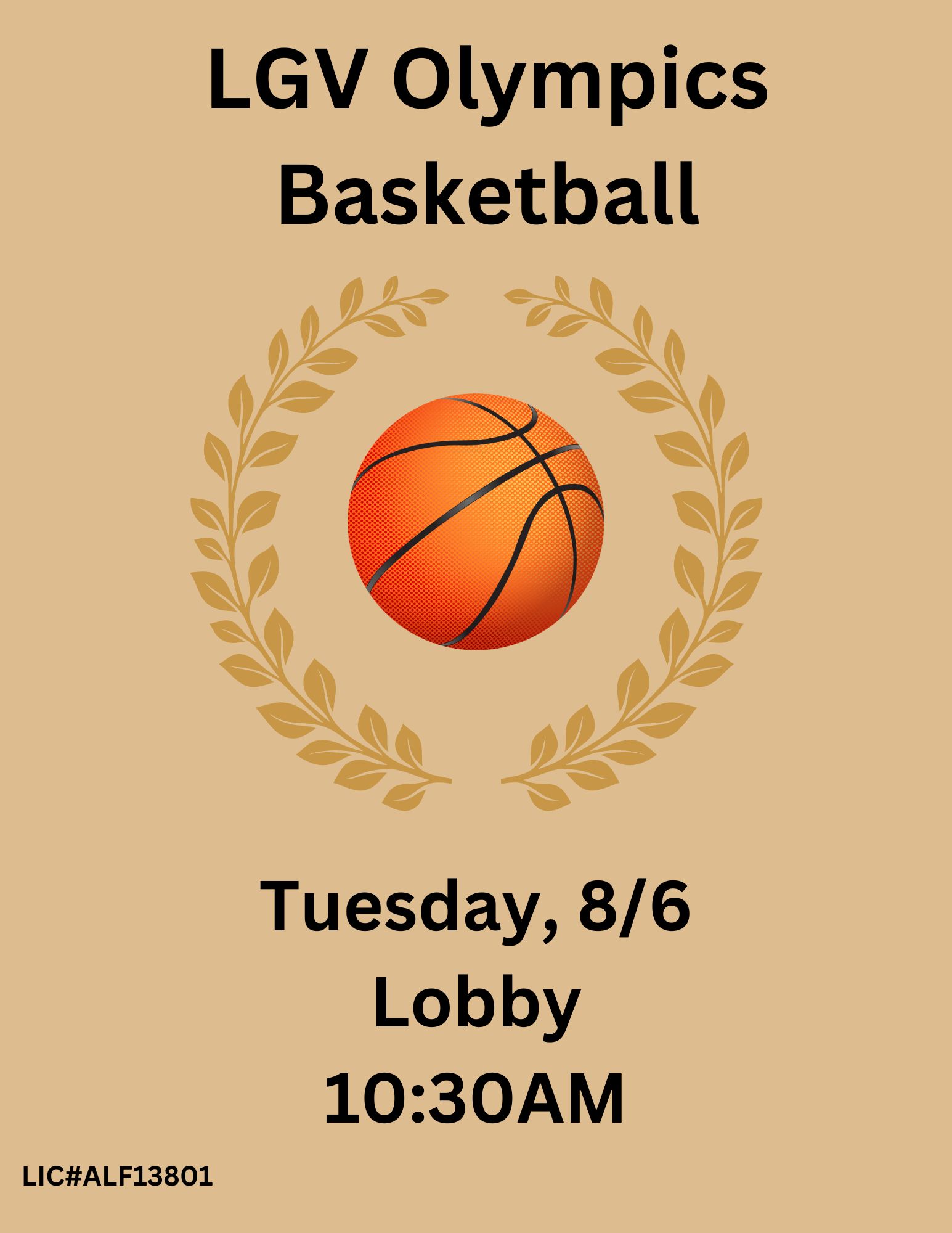 LGV Olympics: Basketball - Lake Gibson Village